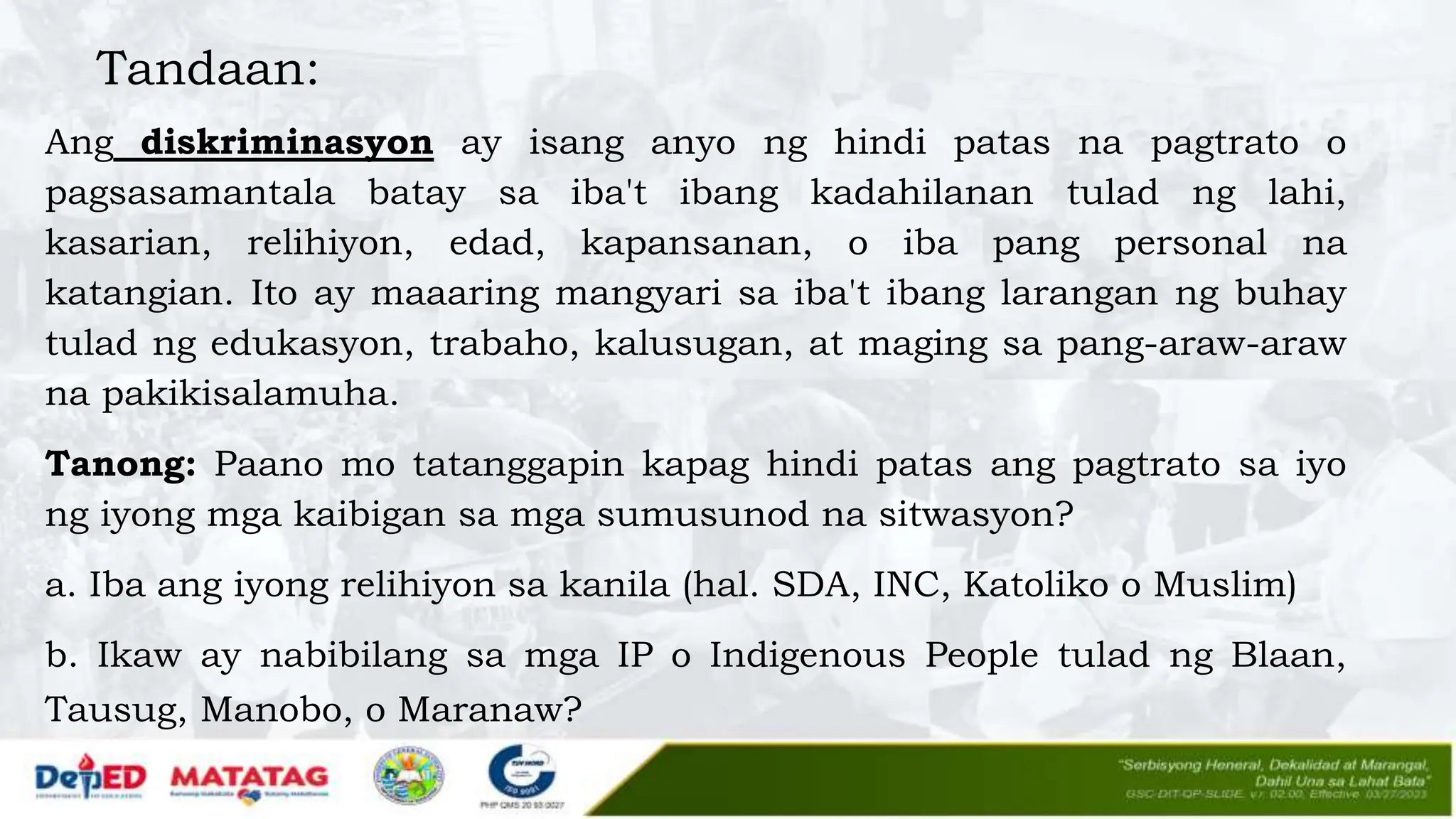 SIMBOLO-AT-PAHIWATIG FIlipino seven PPTx | PPTX