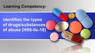 Q2-COT-PPT_HEALTH9 (Drugs of Abuse).pptx