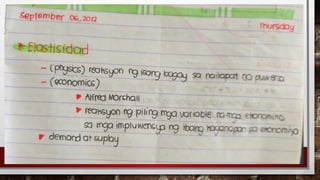 Q2-Elastisidad ng Demand Pagpapalalim ng Aralin | PPT