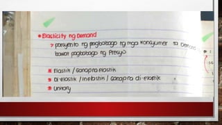Q2-Elastisidad ng Demand Pagpapalalim ng Aralin | PPT