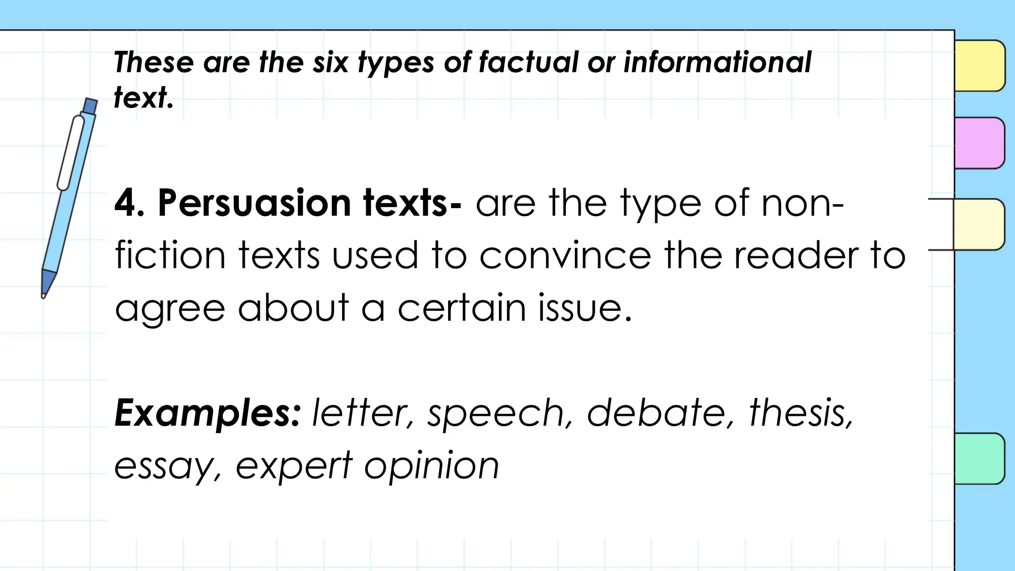 Identifying the purpose, key structure and language features | PPTX