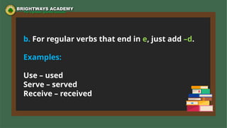 Q2 - English 3 - Lesson 1 - Using Verbs in the Simple Tenses in ...