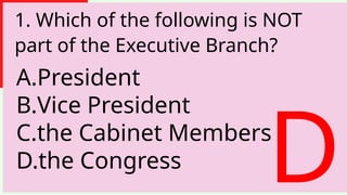 Q2-Lesson6-7-Consti-and-Executive Department of the Philippines | PPTX