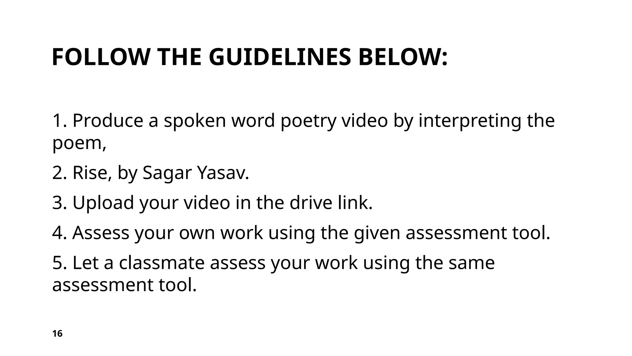 Q2 - M4 - Self and Peer Assessment of Creative Adaptation of a Literary Text.pptx