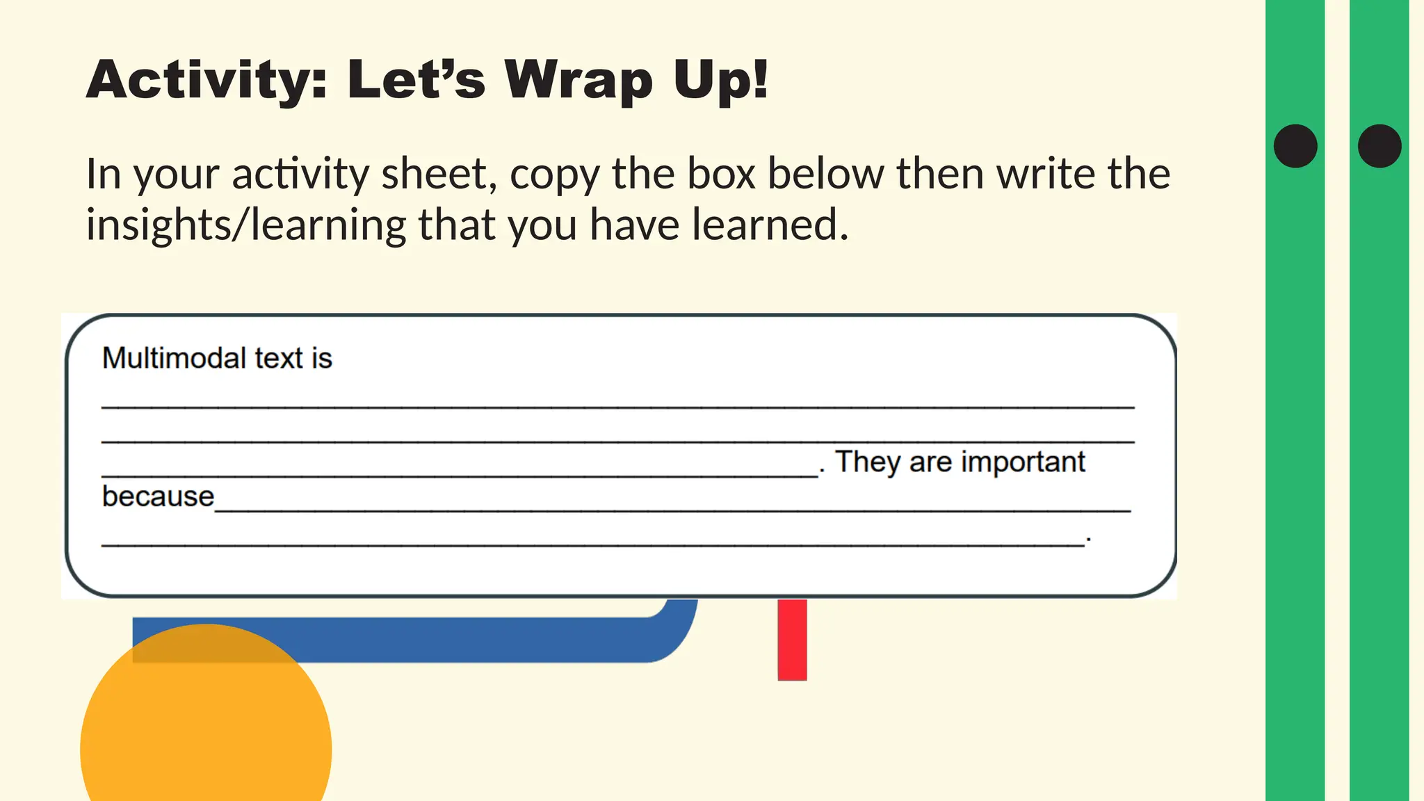 Q2- M7- Fun with Multimodal Texts ..pptx
