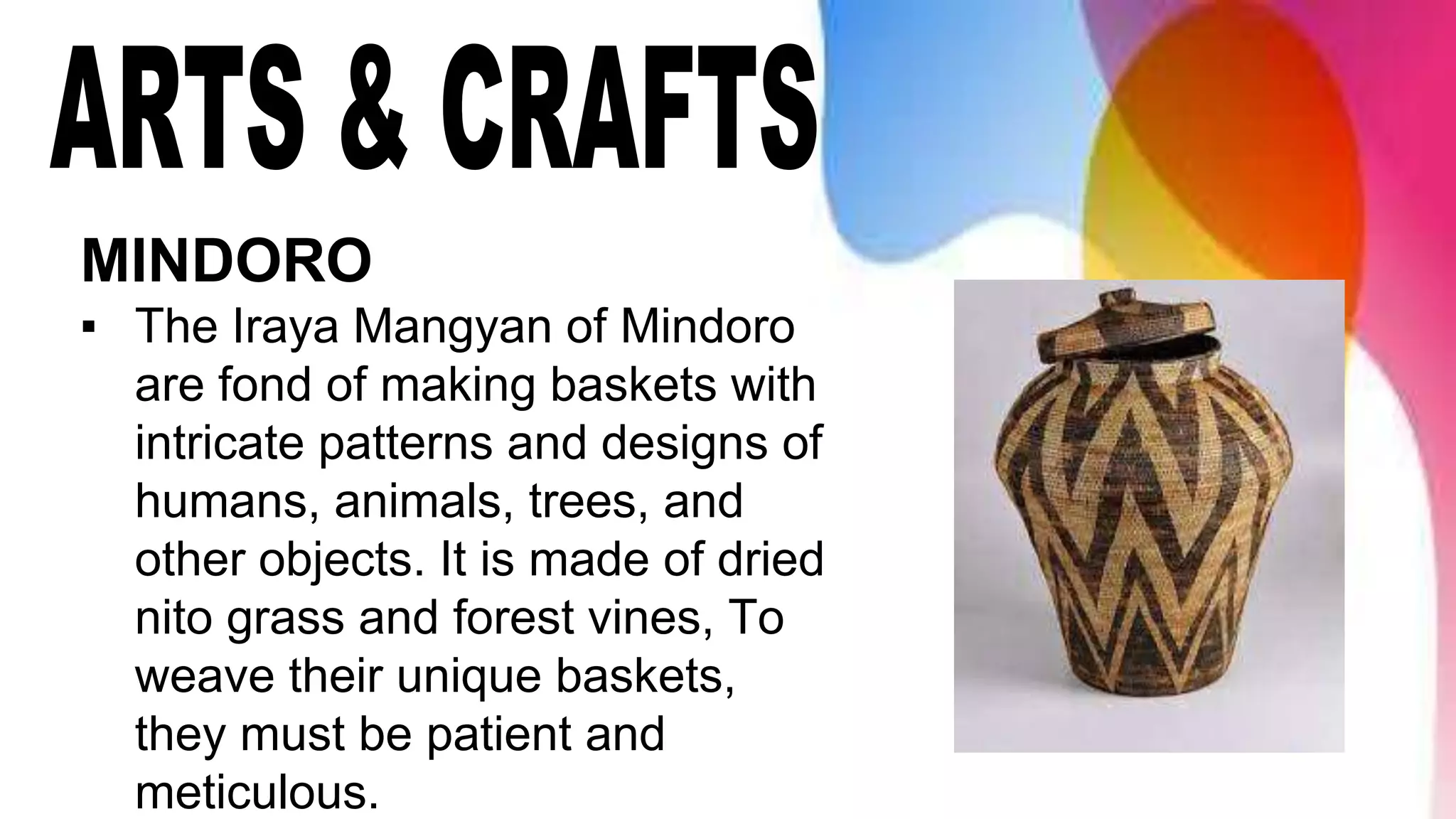 Q2-PPT-ARTS7-Module1-ELEMENTS_Arts-Crafts-of-MIMAROPA-Visayas (1).pptx