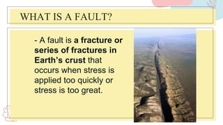 Science Eight Faults, And all about seismic waves | PPTX | Geology ...