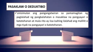 Ang ibat ibang pamamaraan ng Pagpapahayag | PPTX