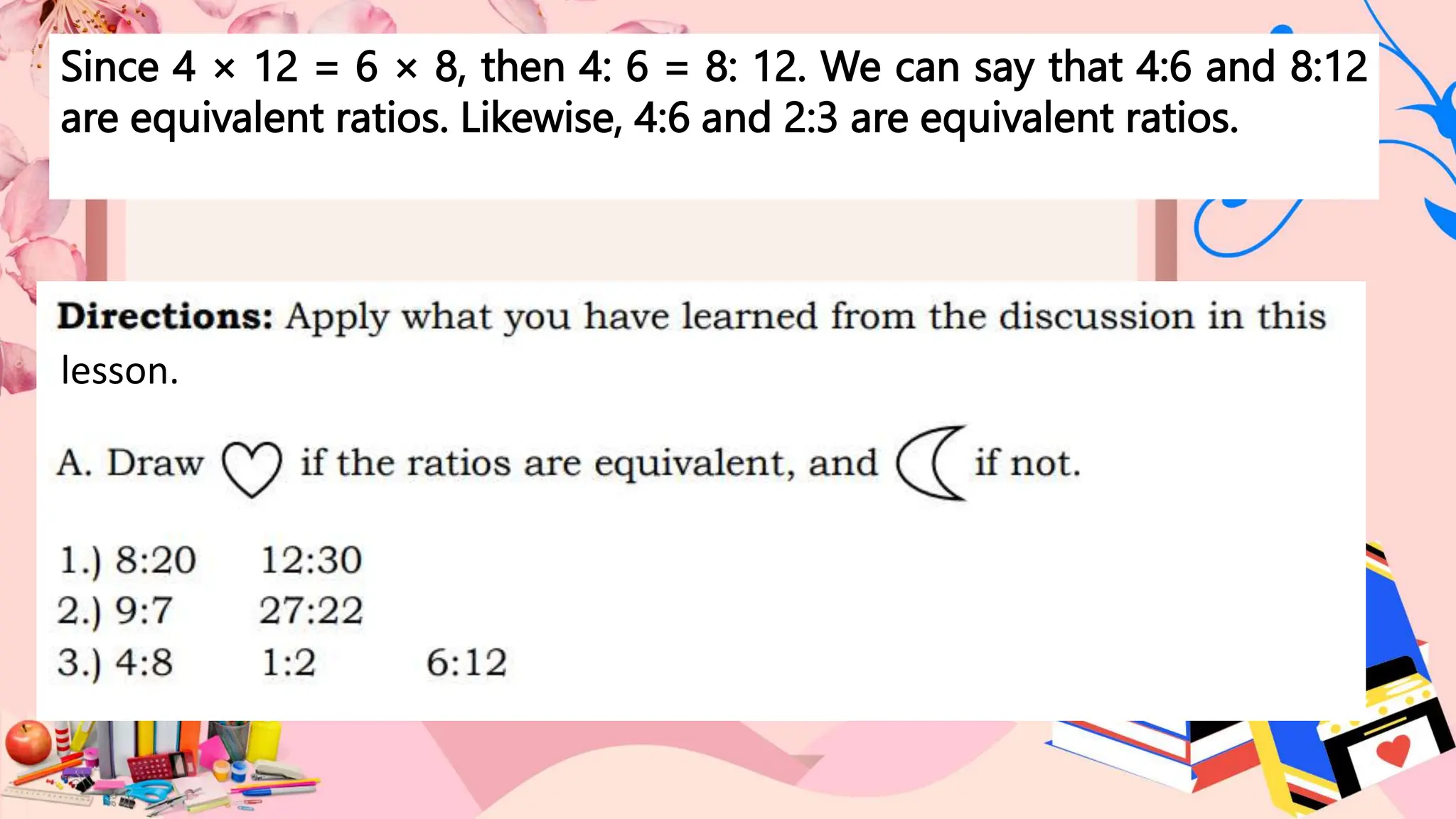 Identifying Ratios in Mathematics 5 and Visualizing Rstios | PPTX
