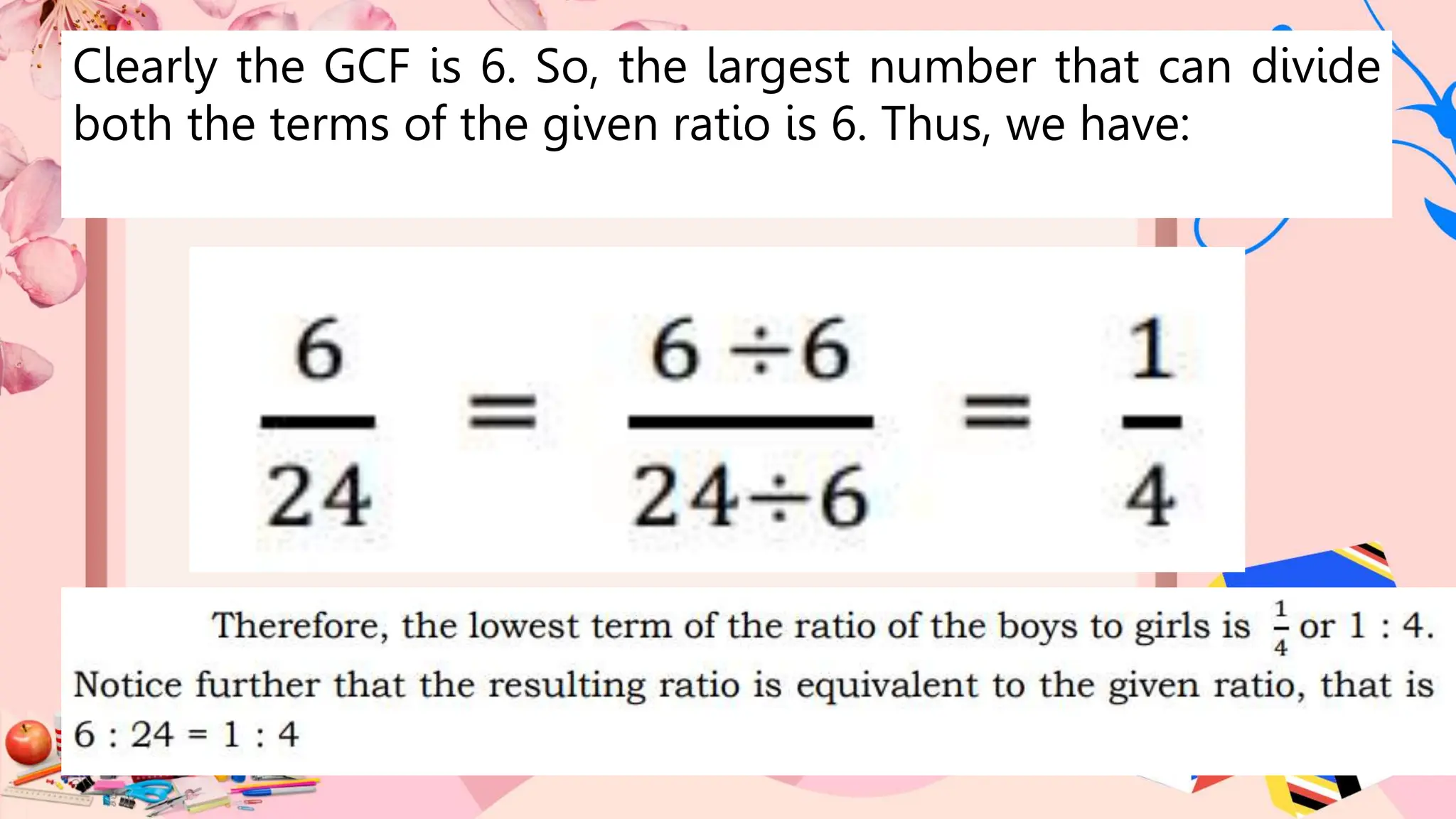 Identifying Ratios in Mathematics 5 and Visualizing Rstios | PPTX