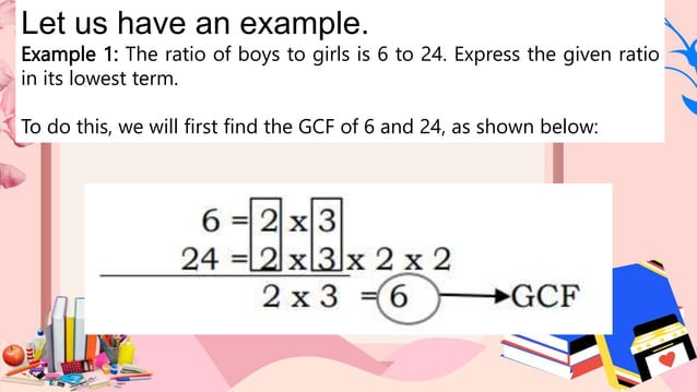 Identifying Ratios in Mathematics 5 and Visualizing Rstios | PPTX