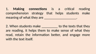 Q2-WEEK-1-TEXT-TO-SELF- making connections Lesson 1 | PPTX
