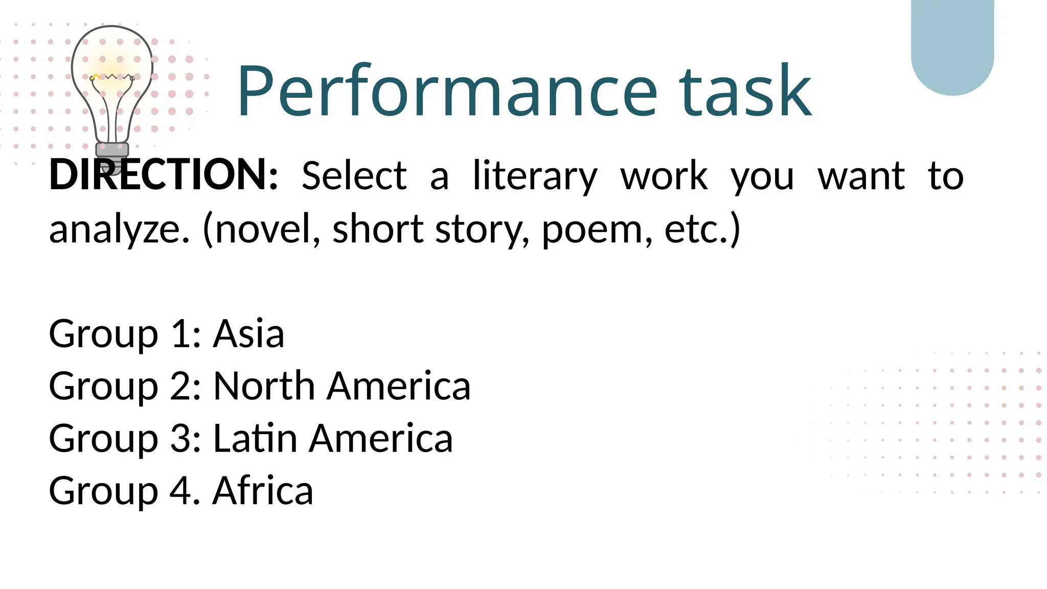 Literary genres, traditions, and forms from different national ...