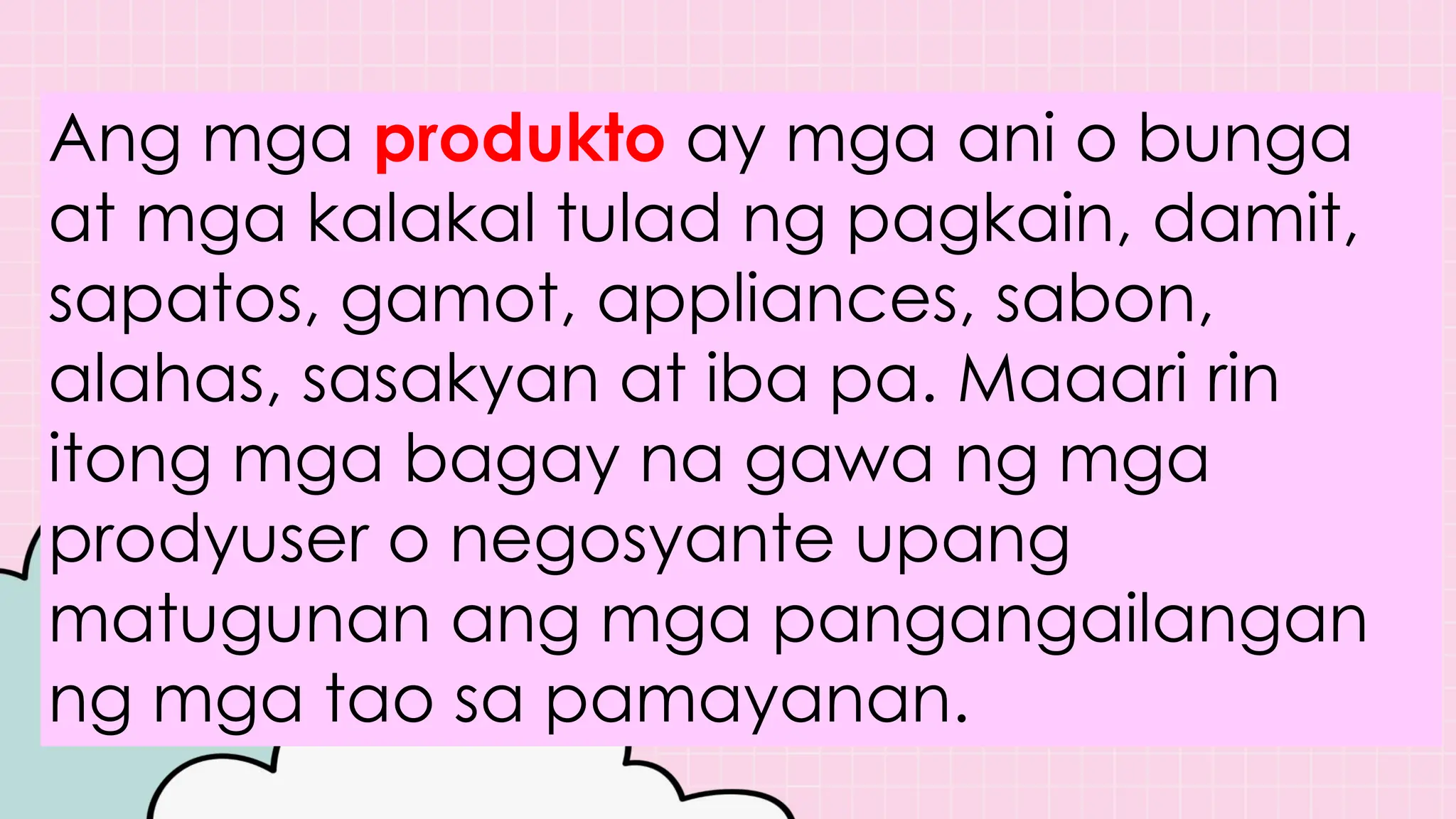 GRADE 5 QUARTER 2- EPP- PRODUKTO AT SERBISYO | PPTX