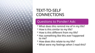 Q2- Week 1 - Making Connections - English 9 | PPTX