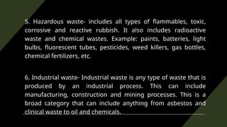 DEFINITAION OF WASTE MANAGEMENT IN AGICULTURE | PPT