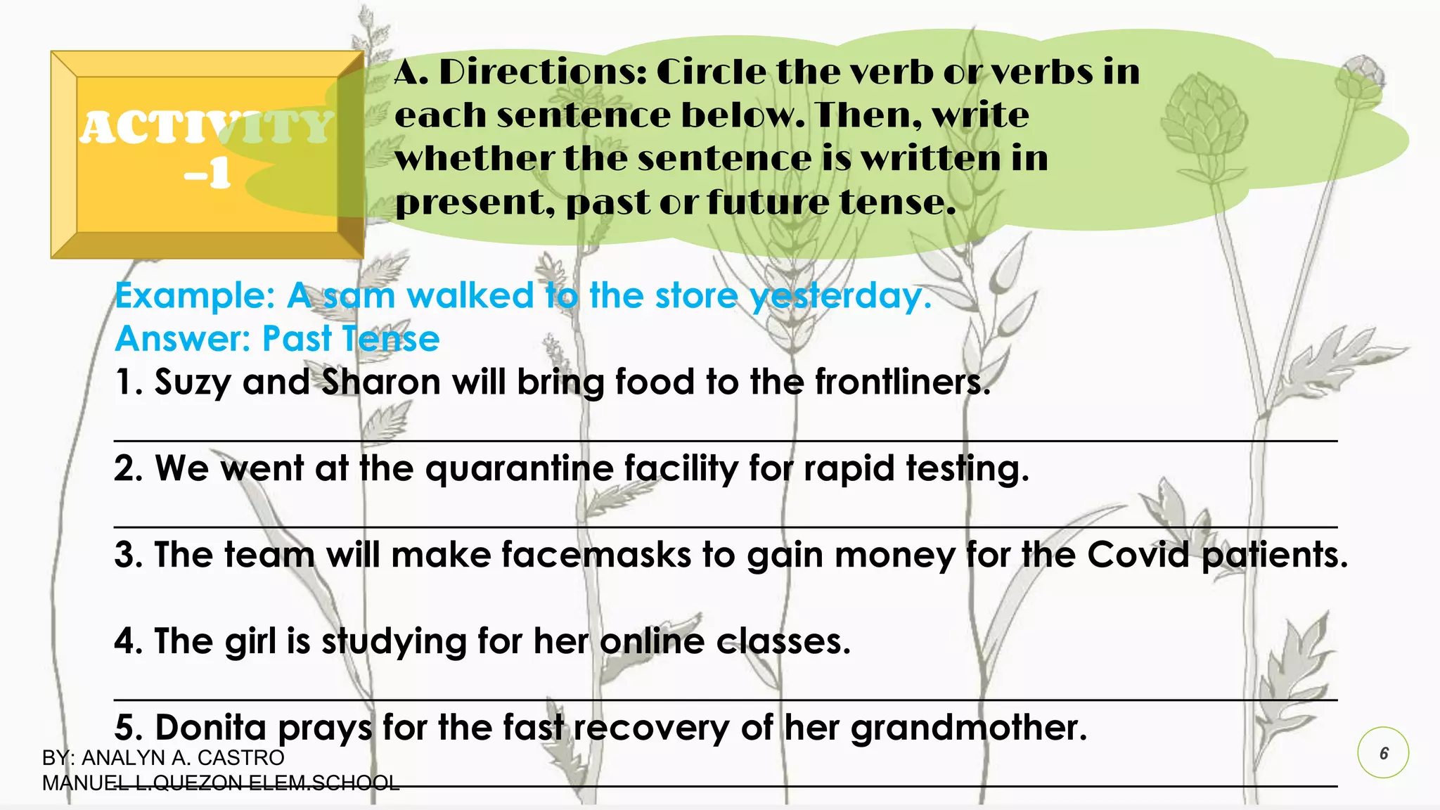 Q2 week4-use-simple-tenses-pastpresentplural | PPTX