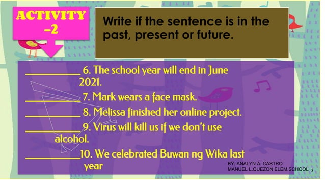 Q2 week4-use-simple-tenses-pastpresentplural | PPTX | Gardening | Home ...