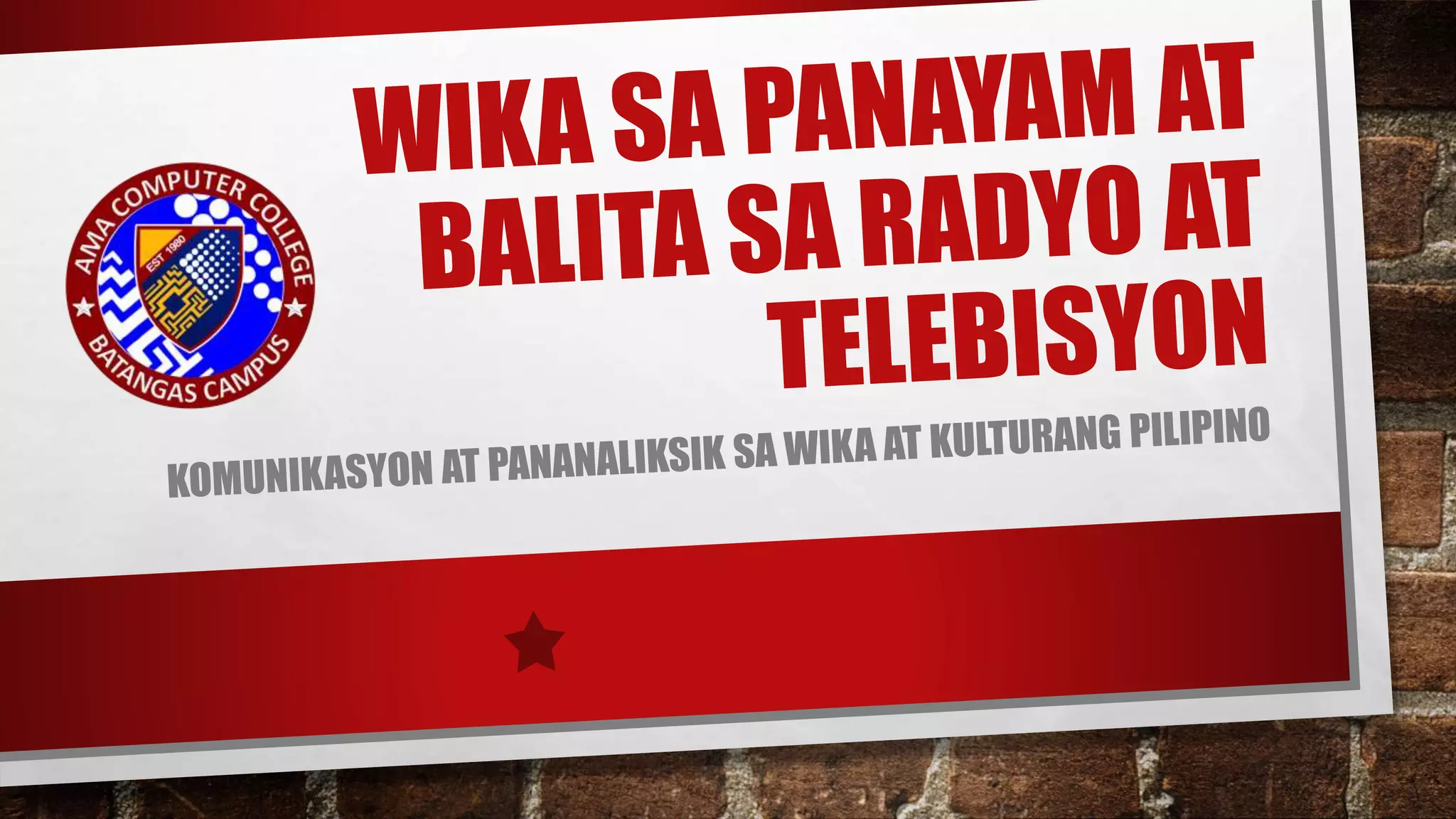Q2-WK1-Wika sa Panayam at Balita sa Radyo at Telebisyon.pptx