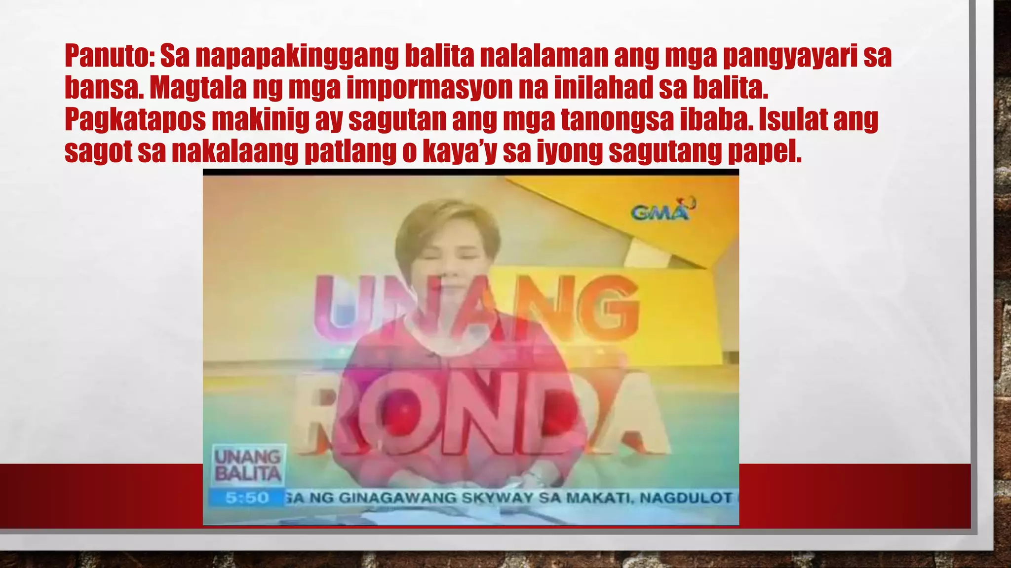 Q2-WK1-Wika sa Panayam at Balita sa Radyo at Telebisyon.pptx