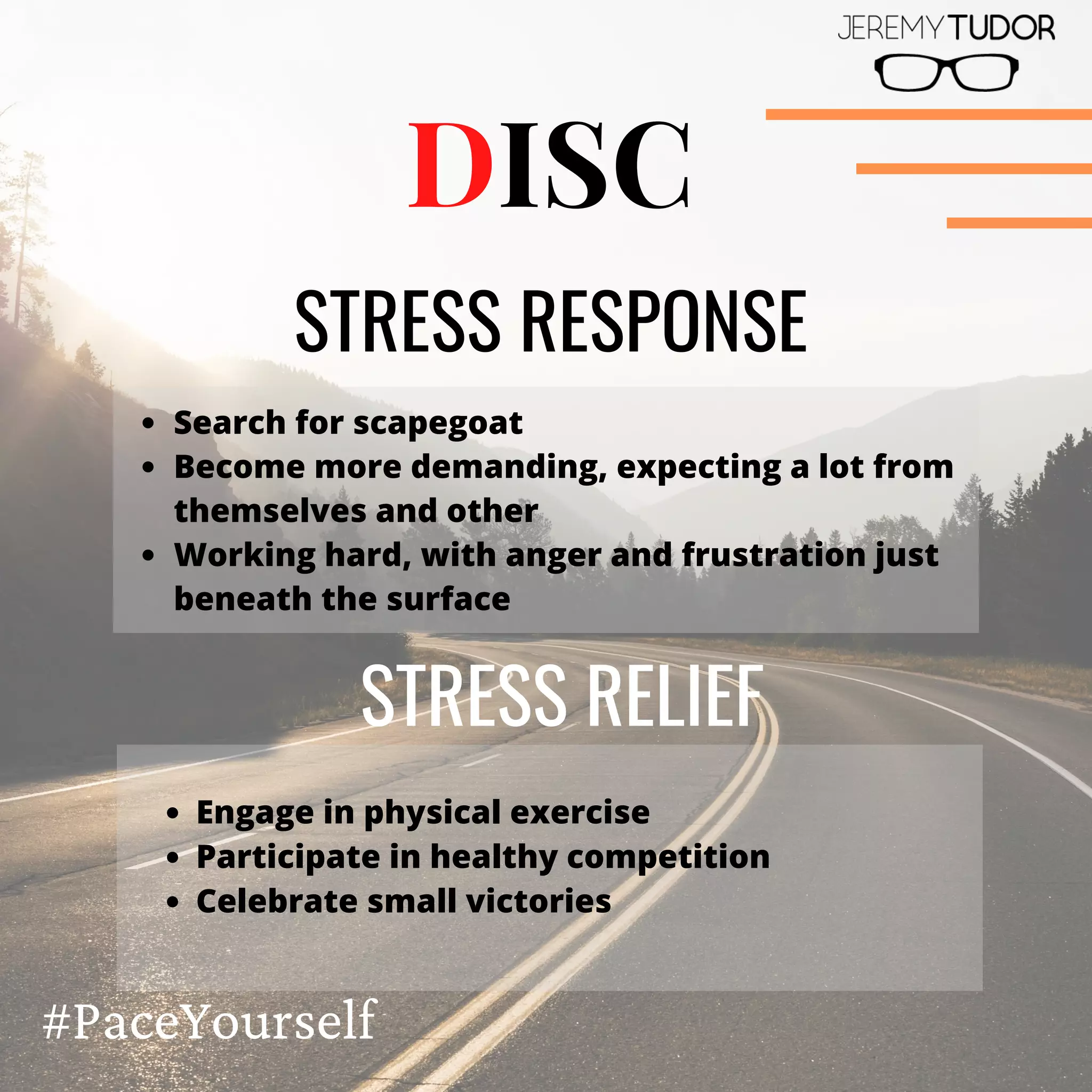 DISC Personality Type Stress and Relief Patterns | PDF