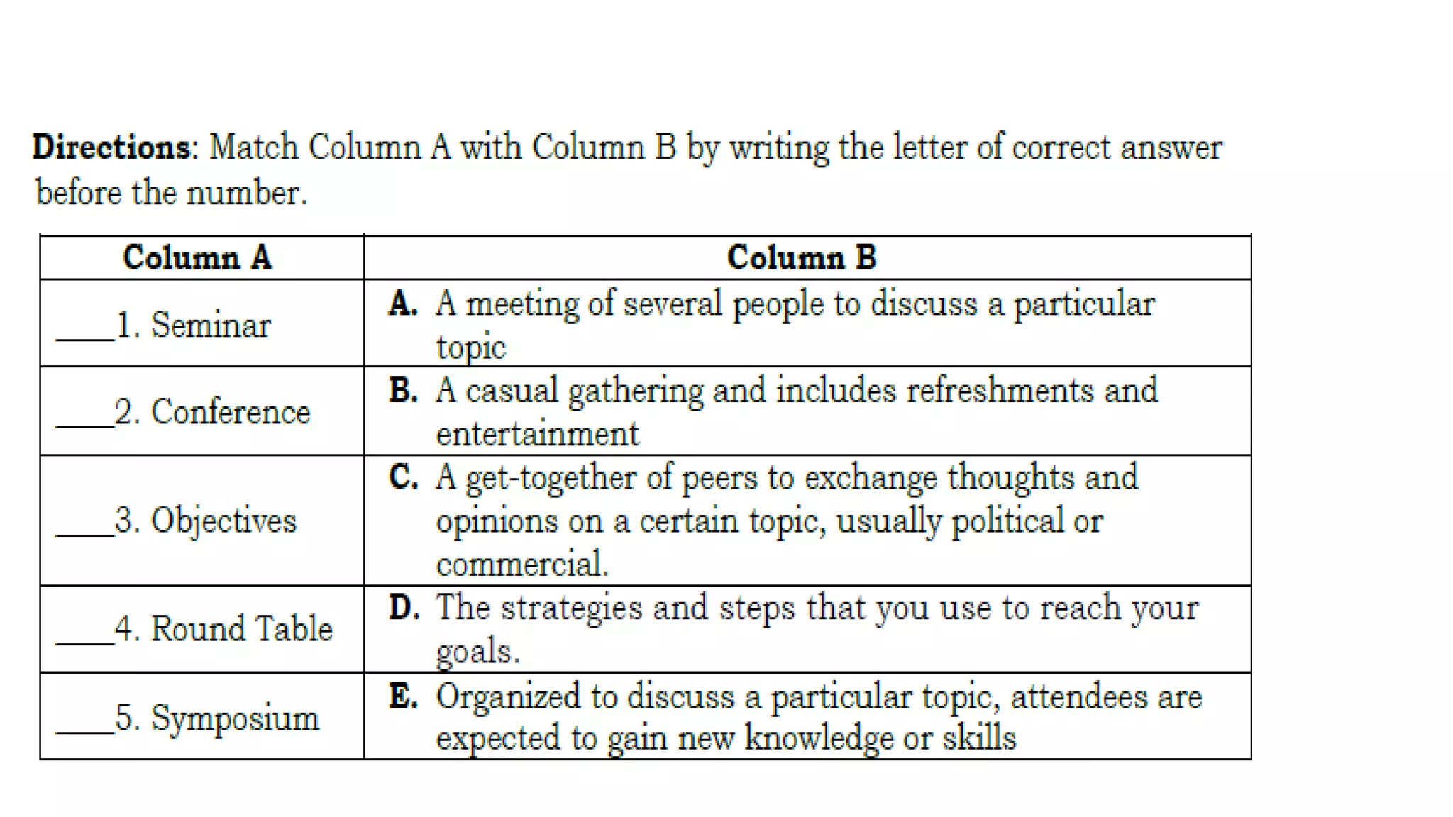 Q 2 1.Identifying Conference Objectives.pptx