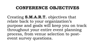 Q 2 1.Identifying Conference Objectives.pptx