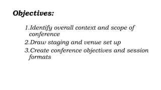 Q 2 1.Identifying Conference Objectives.pptx