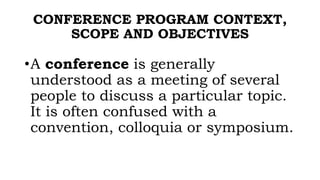 Q 2 1.Identifying Conference Objectives.pptx