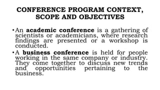 Q 2 1.Identifying Conference Objectives.pptx