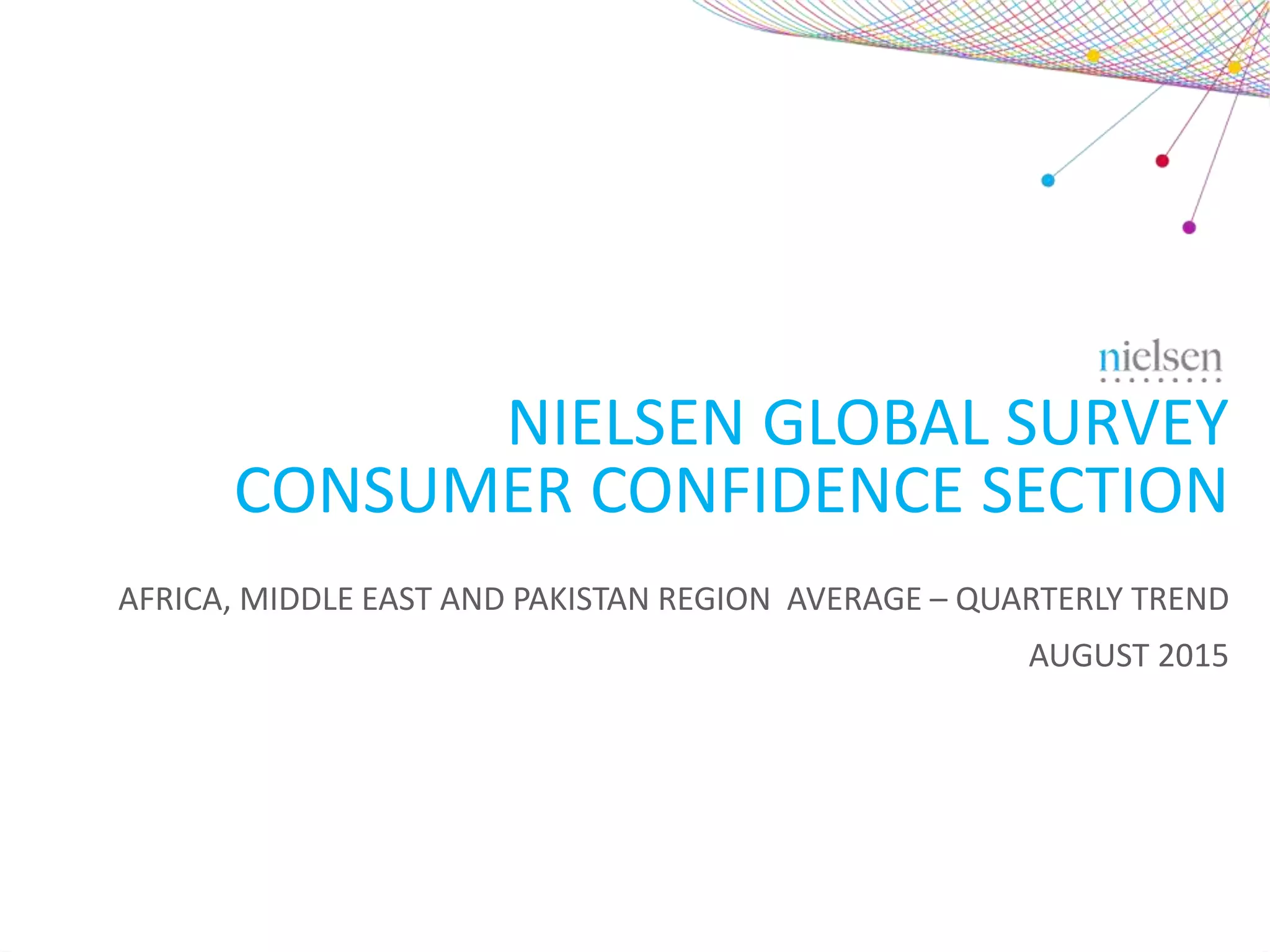 Nielsen Global Survey Consumer Confidence Section | PPT