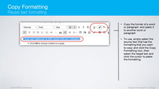 What's New in IBM Connections Social Cloud - Q2 2016 | PPT