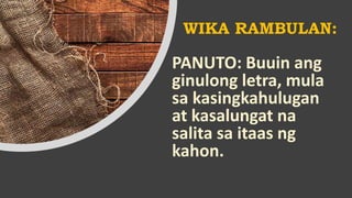 Q2 4. PANGANGATWIRAN AT PAGPAPAKAHULUGAN.pptx