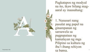 Q2 5. SARSUWELA.pptx