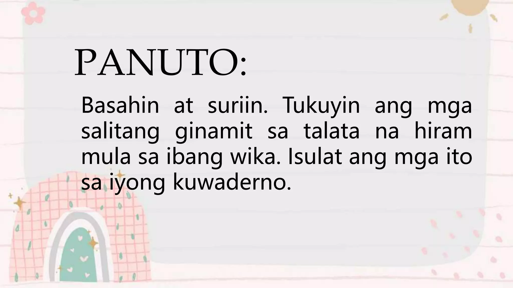 Q2_ARALAIN1_MGA SALITANG HIRAM.pptx