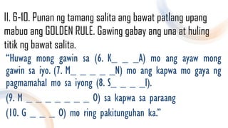 ESP 8 Quarter 2 Aralin 1: Pakikipagkapwa | PPTX