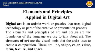 Quarter 2 Lesson in Elements and Principle of Art Grade 6, week 3.pptx