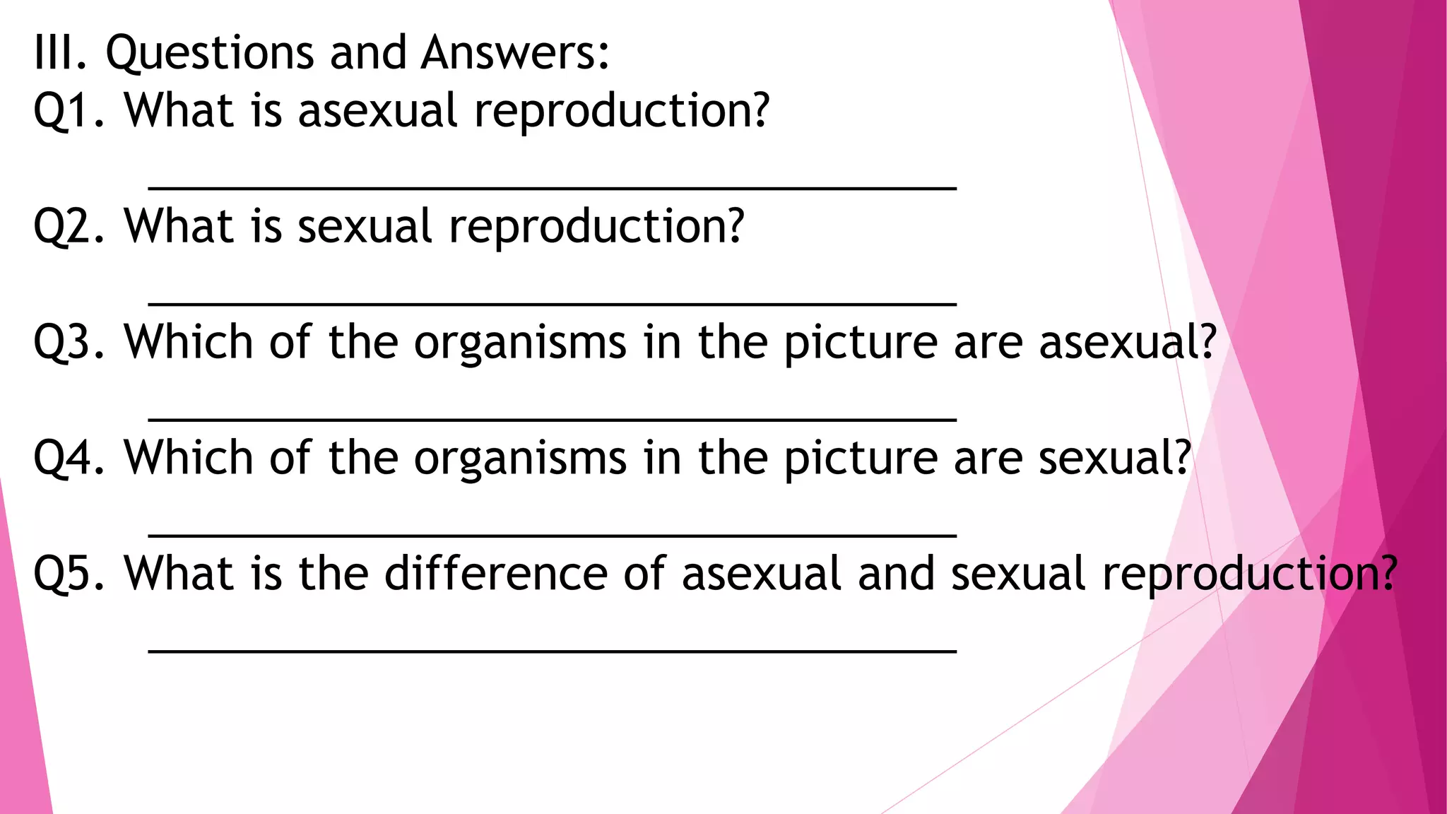 Q2 Asexual Sexual Reproduction Pptx
