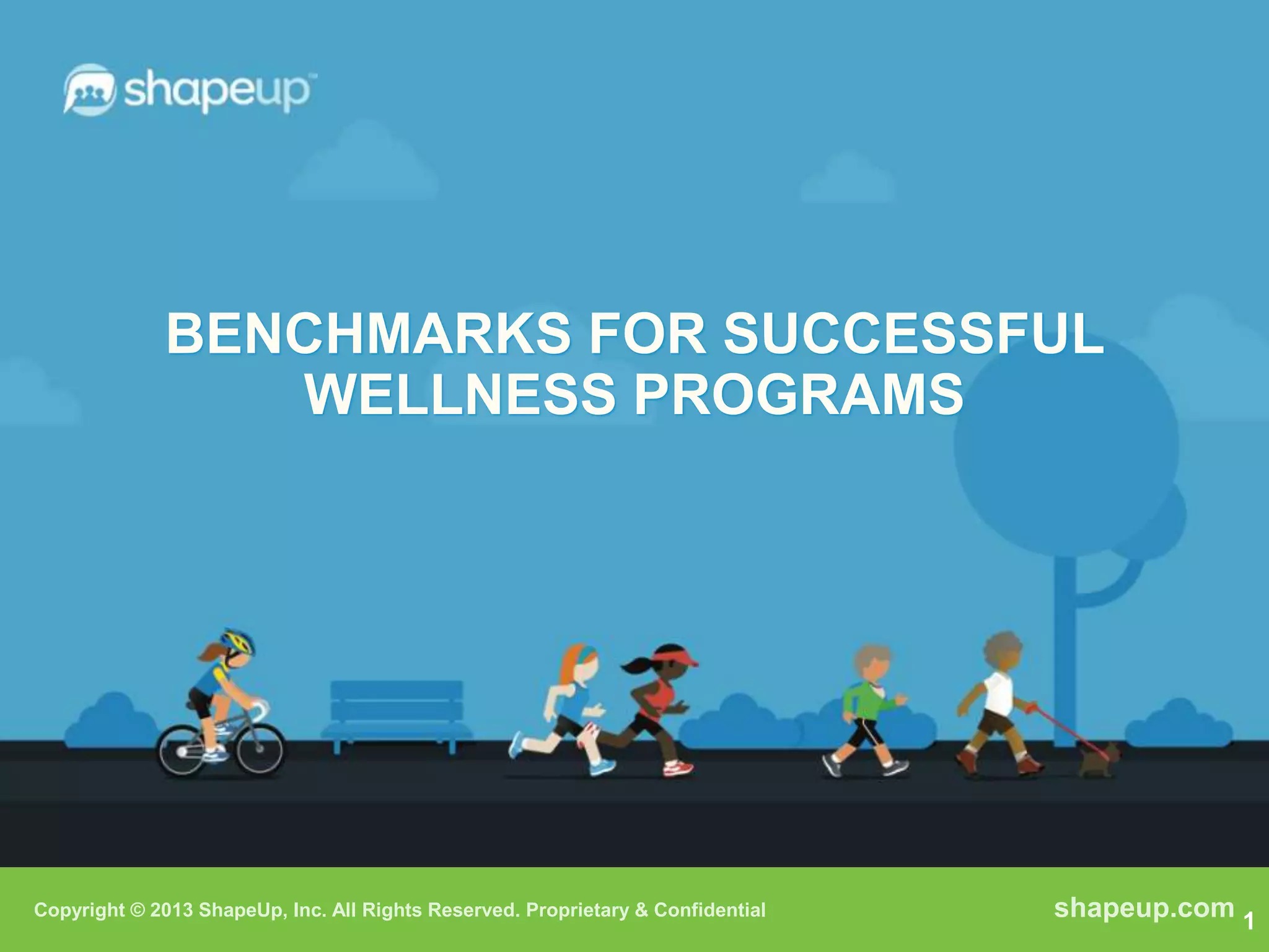 Q2 benchmarks for successful wellness programs | PPTX