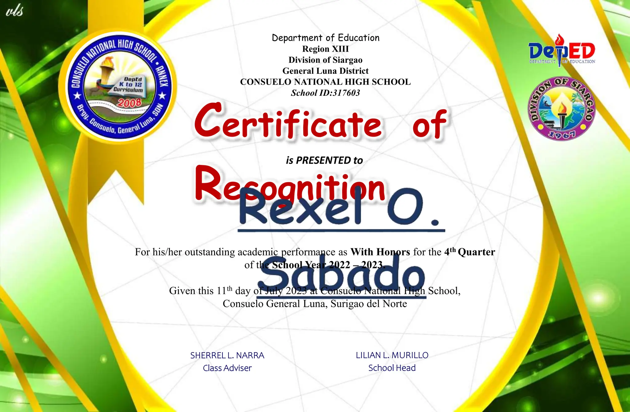 Q2 CERTIFICATE NLC CERTIFICATE OF PARTICIPATION...pptx
