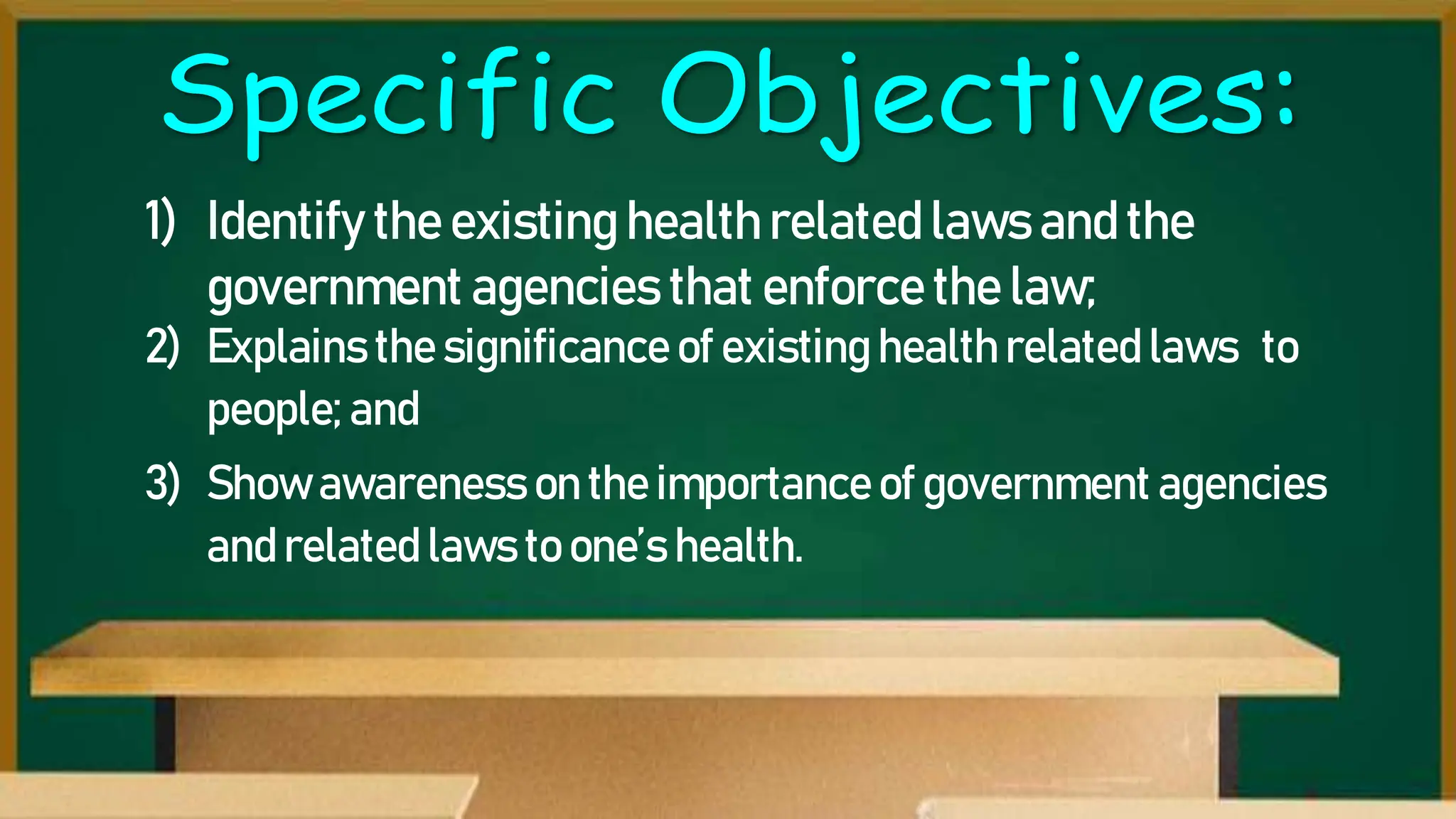 Q2 COT-PPT_HEALTH10 (Significance of Health Related Laws).pptx