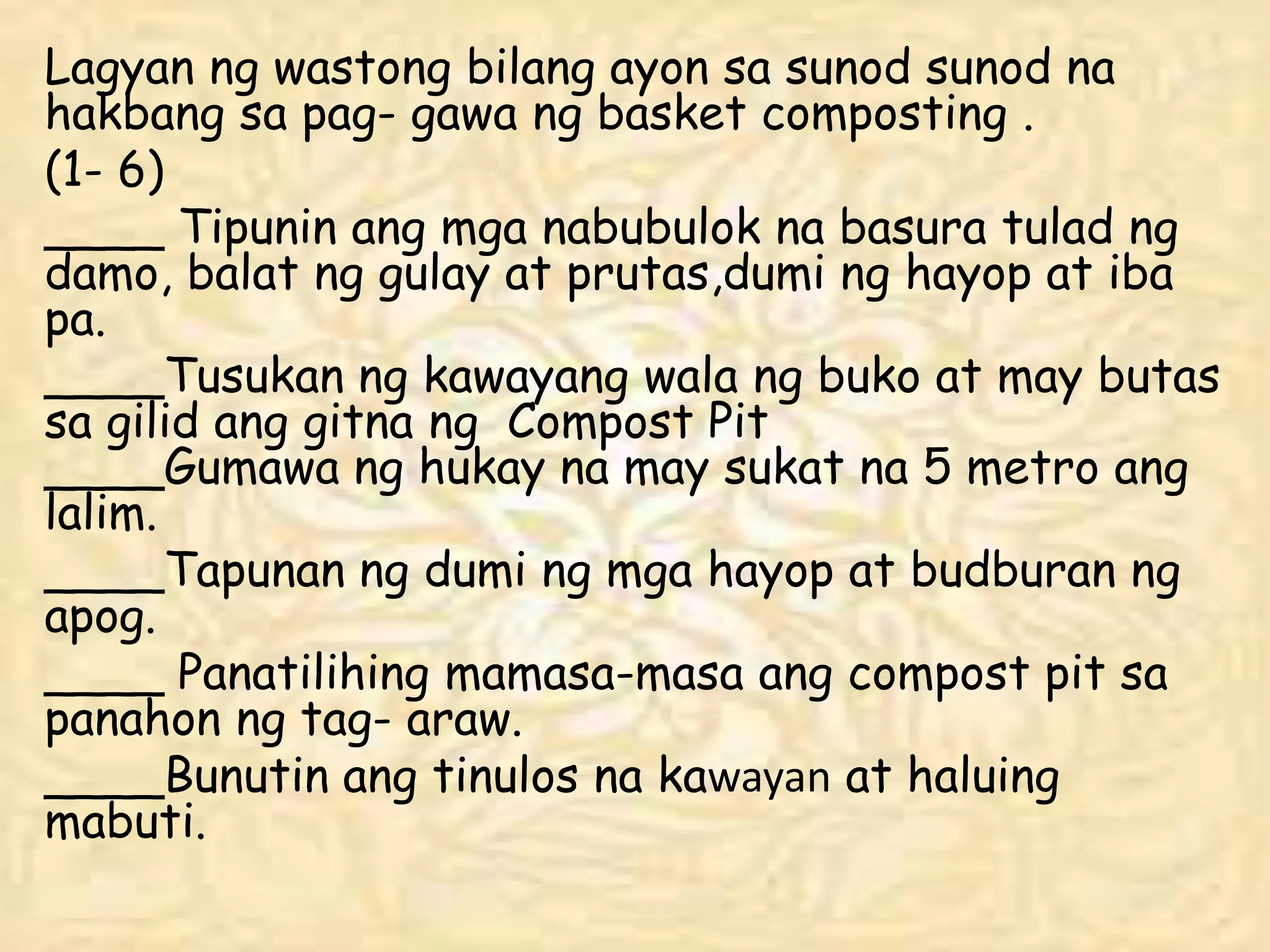 Q2 EPP Kahalagahan at Pamamaraan sa Paggawa ng Abonong Organiko.pptx