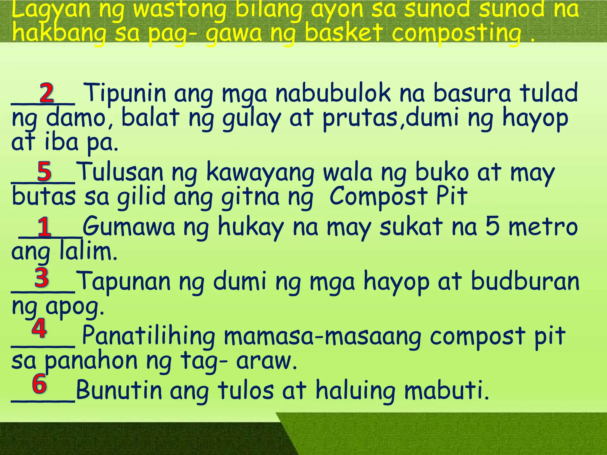 Q2 EPP Kahalagahan sa Pag aani ng Halaman.pptx