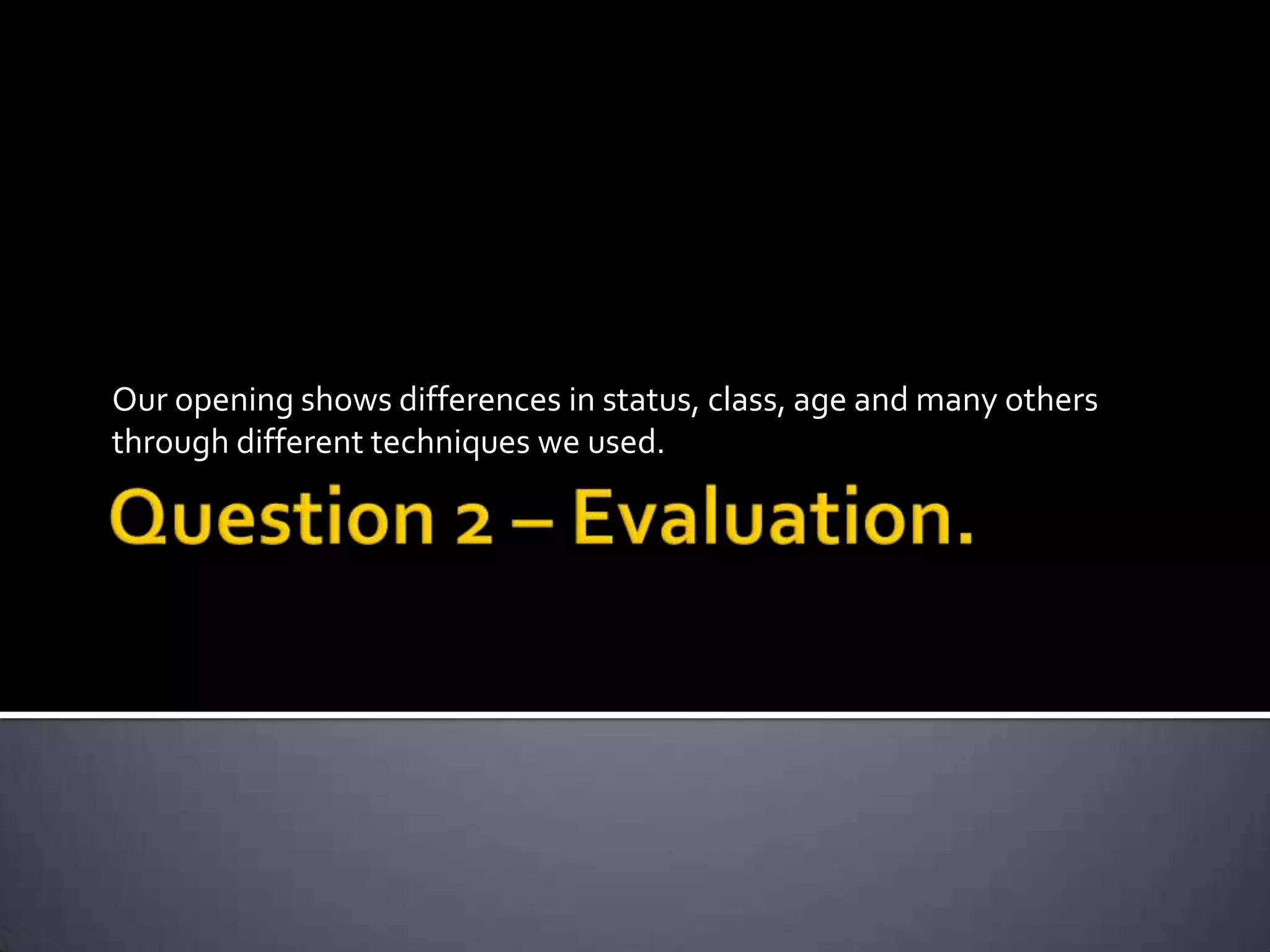 Q2 evaluation | PPT