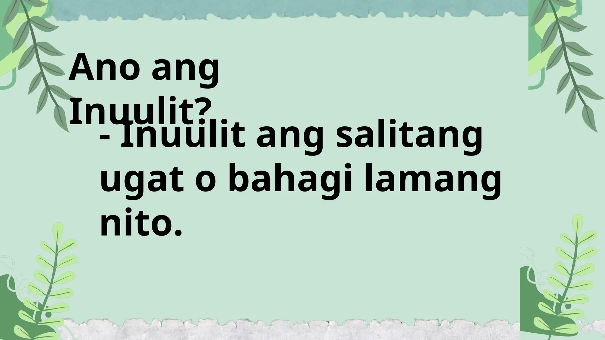 Q2 FILIPINO 4 WEEK 7 DAY 1 matatag curriculum | PPTX