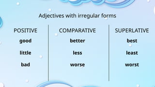 Q2 G4 DEGREES OF ADJECTIVES (POSITIVE, COMPARATIVE, SUPERLATIVE).pptx