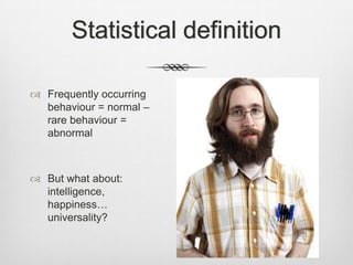 01 - Intro to Abnormal Psychology | PPT