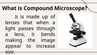 Q2L1 - Compound Microscope - Parts and Functions.pptx | Photography ...