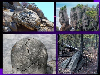 Weathering of rocks, types of weathering.ppt