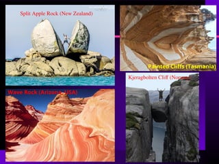 Weathering of rocks, types of weathering.ppt